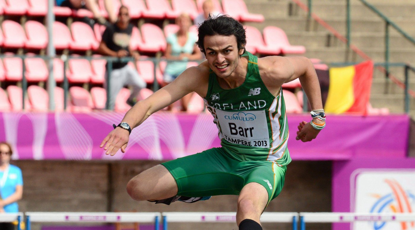 Barr Moves to Number One in European Rankings when Setting New Irish ...