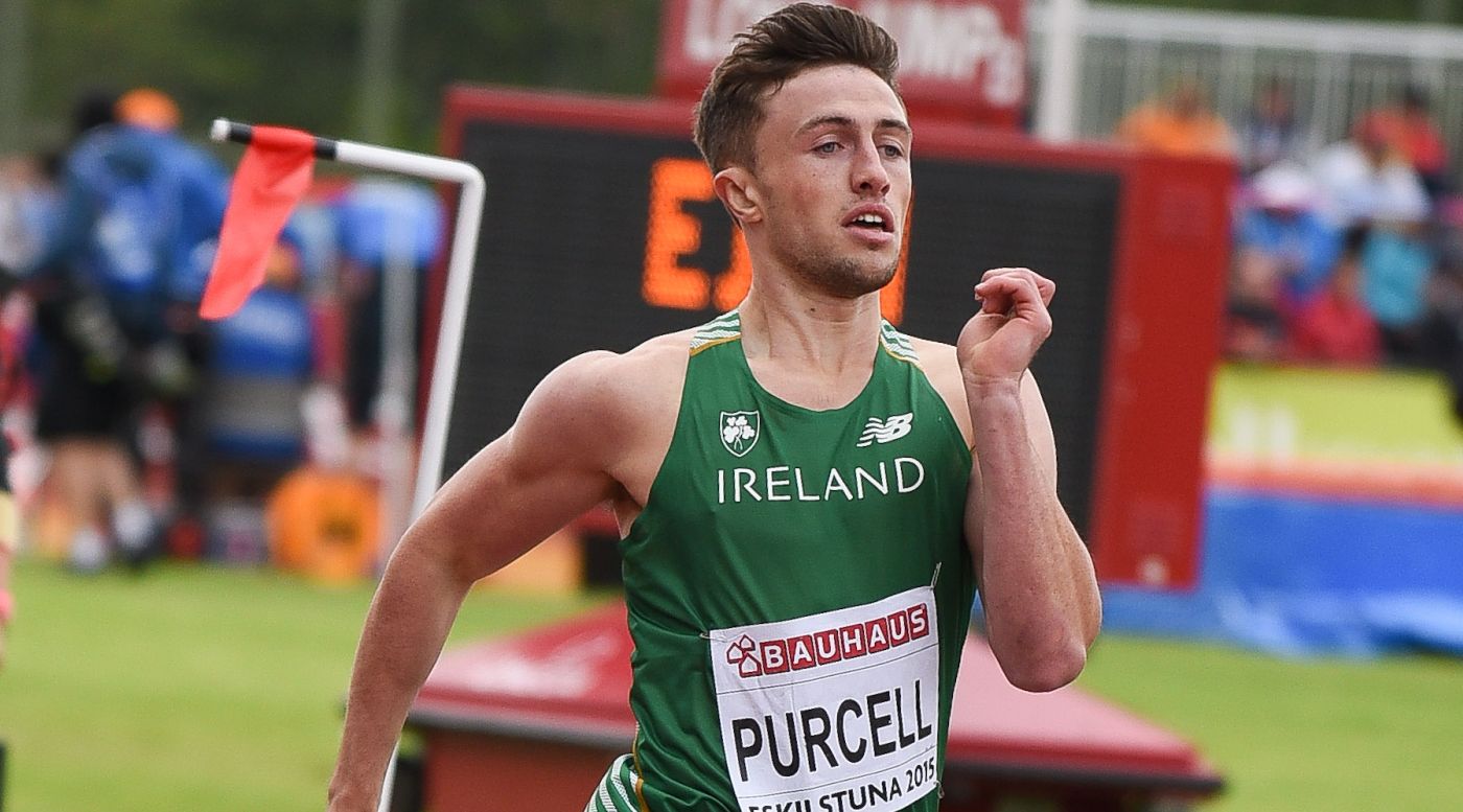Purcell powers through - Athletics Ireland