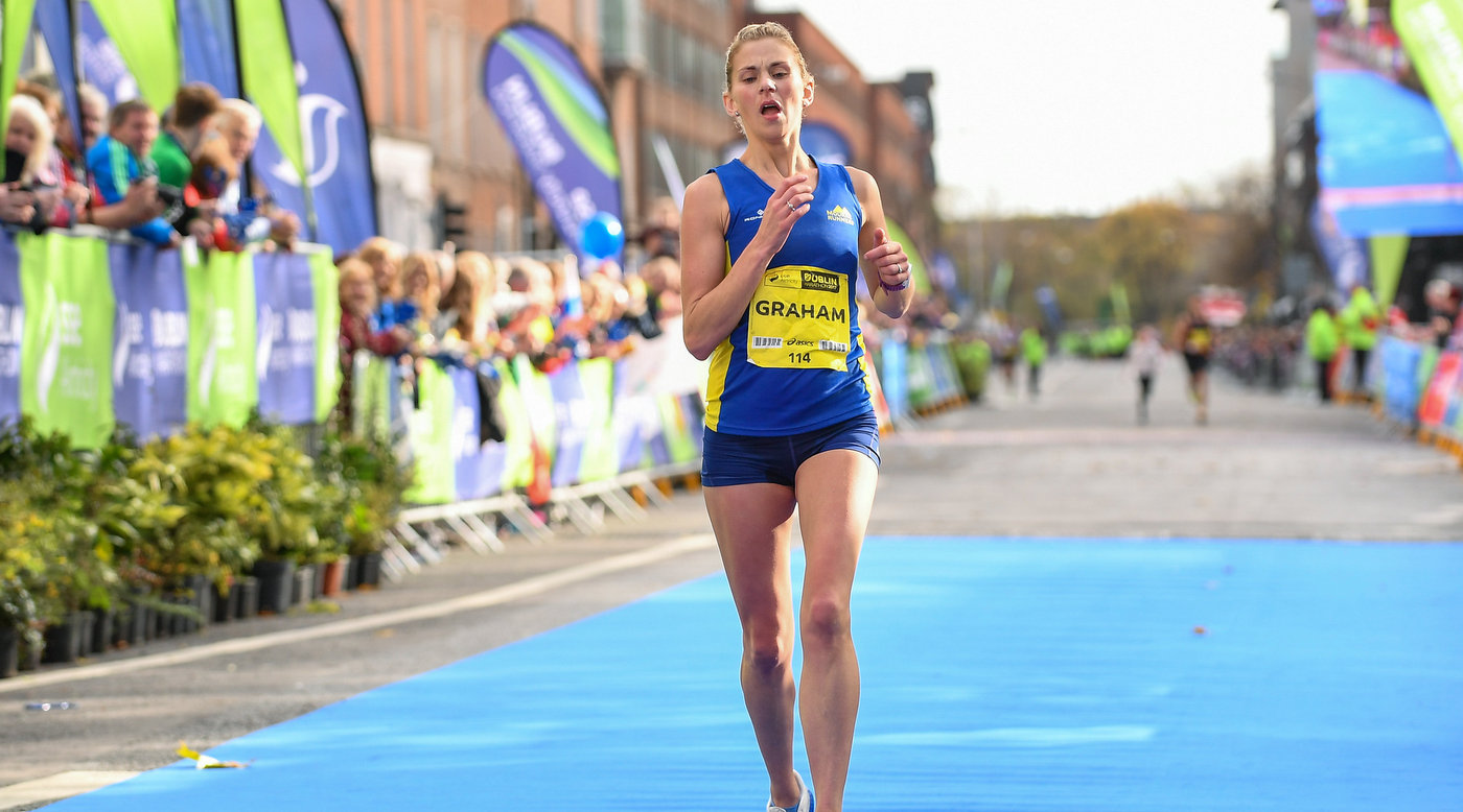 Graham defends title on delightful day in Dublin - Athletics Ireland
