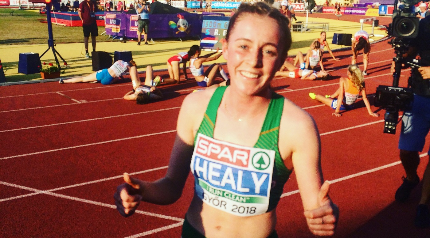 Healy hammers field to win double gold - Athletics Ireland