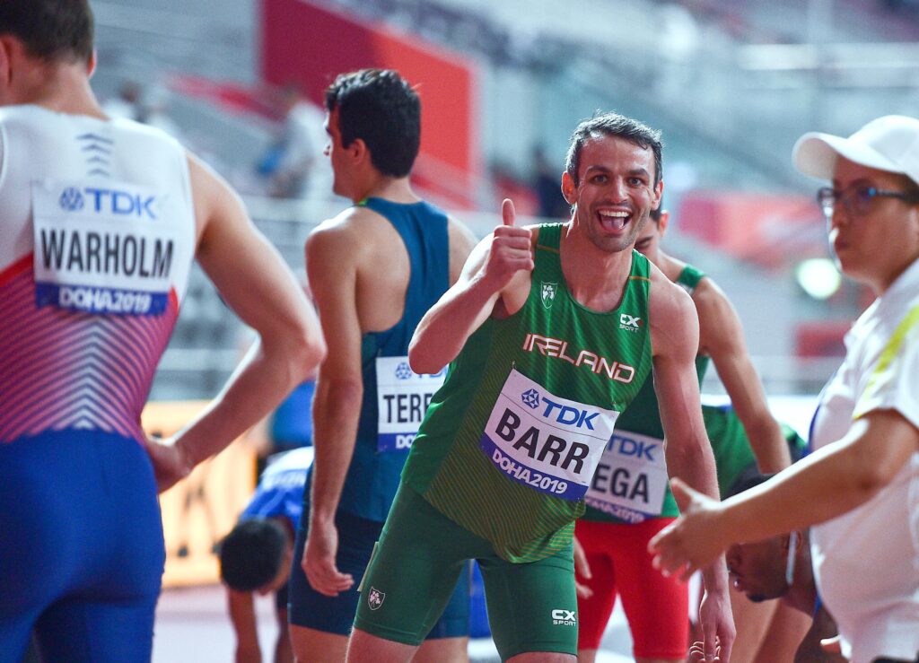 Barr delivers on day 1 in Doha - Athletics Ireland