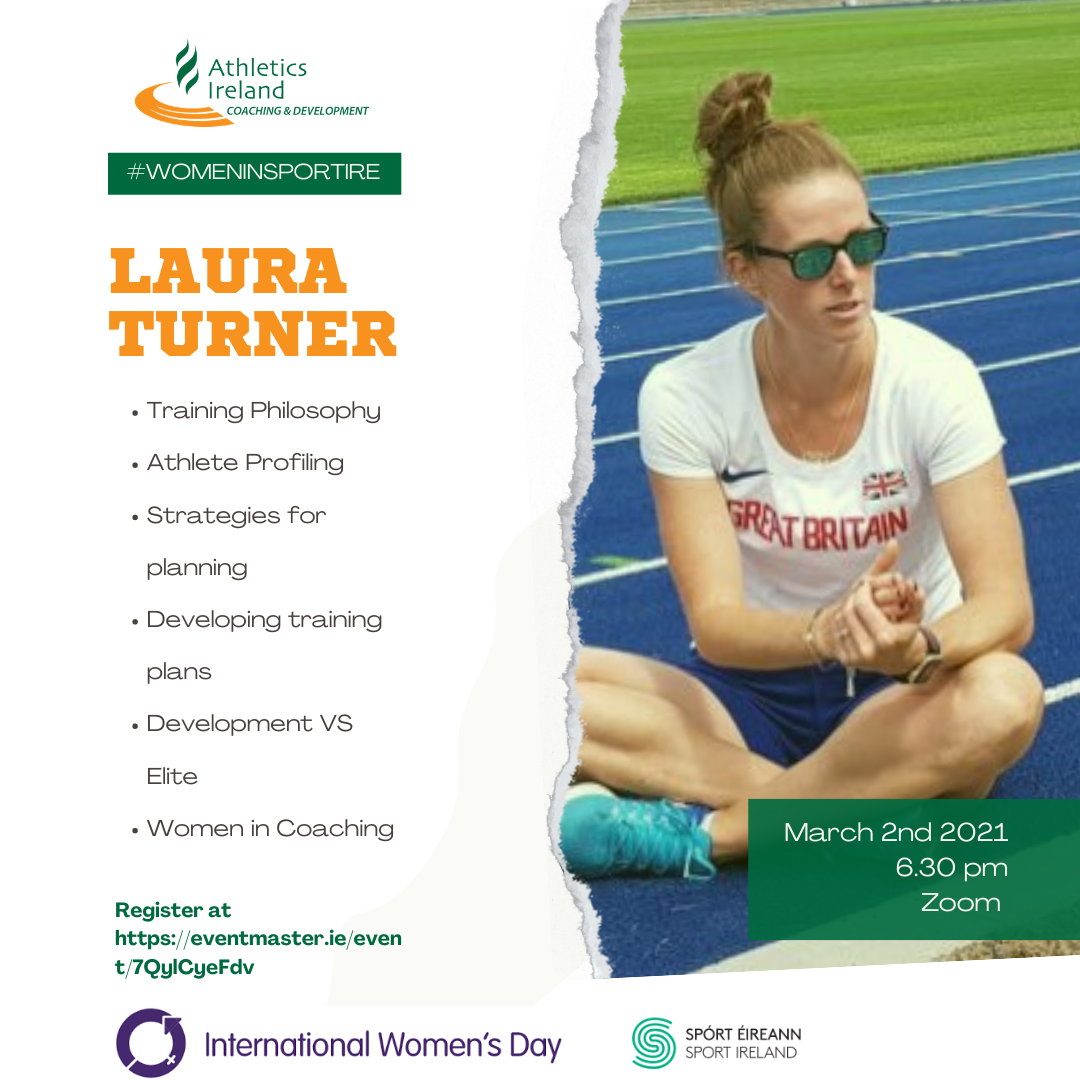 Women in Coaching – Laura Turner - Athletics Ireland