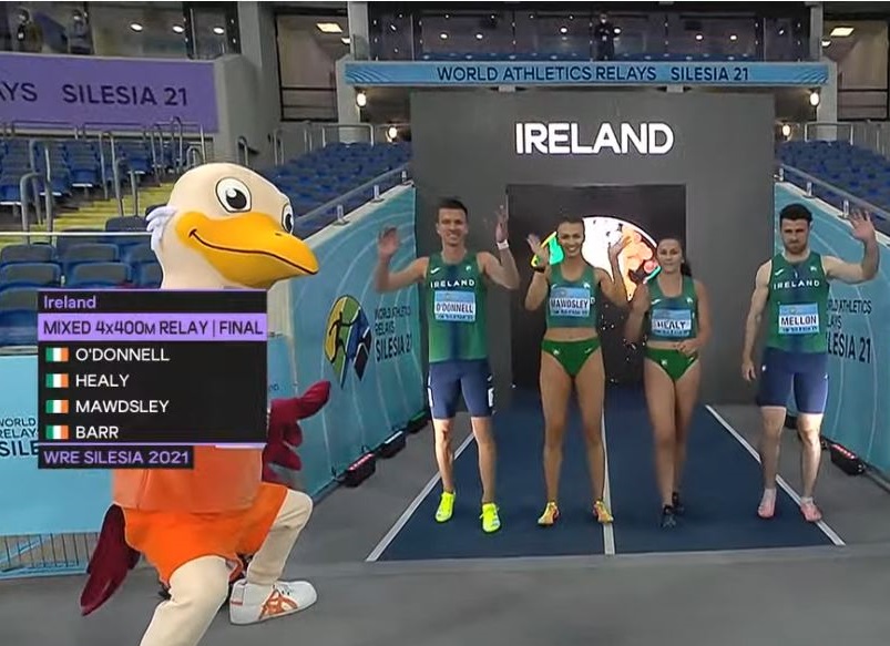 Irish relay teams sign off in style - Athletics Ireland