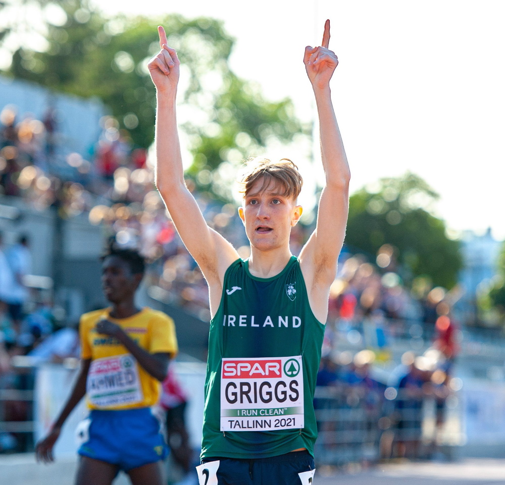 NICHOLAS GRIGGS BREAKS IRISH 1500M JUNIOR RECORD - Athletics Ireland