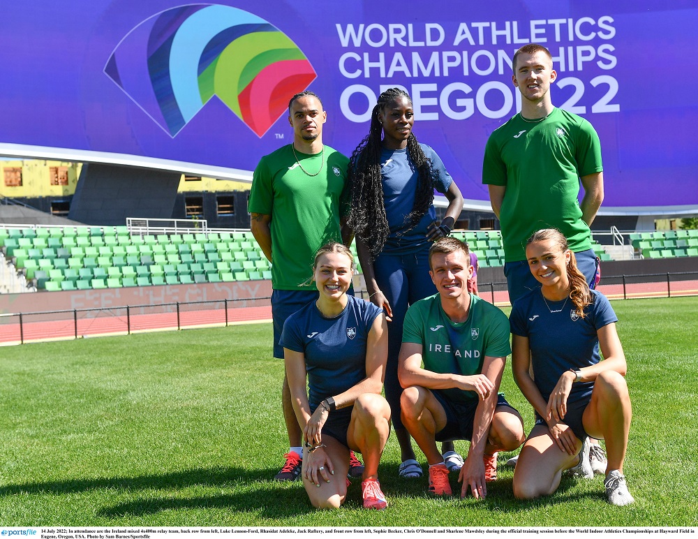 IRISH RELAY TEAM QUALIFY FOR WORLD RELAY FINAL - Athletics Ireland