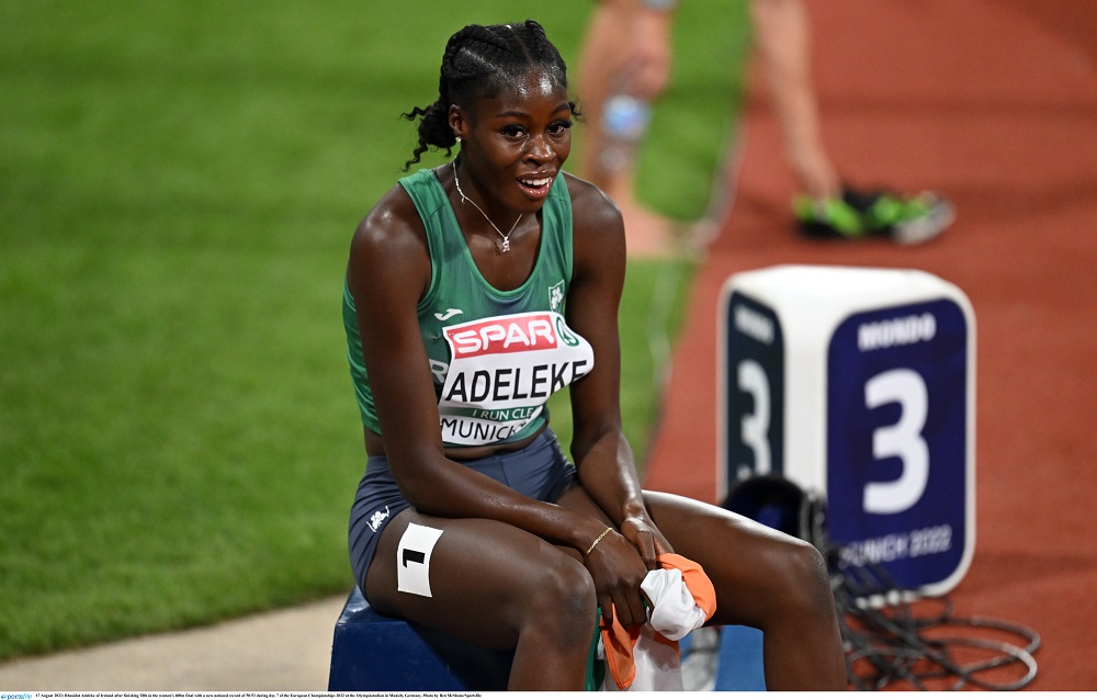 ADELEKE BREAKS HER OWN IRISH 400M RECORD - Athletics Ireland