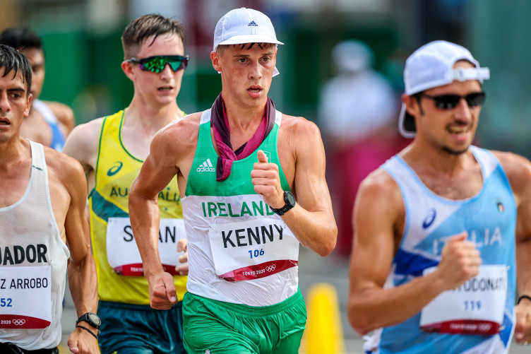 David Kenny 5k Walk Record - Athletics Ireland