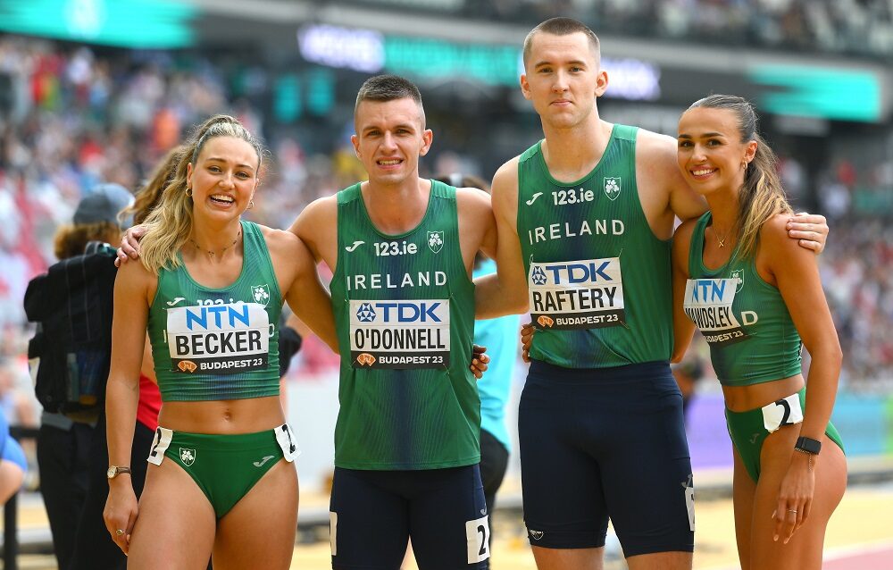 DAY 1 EVENING SESSION: SIXTH IN THE WORLD FOR IRISH 4x400M RELAY TEAM ...