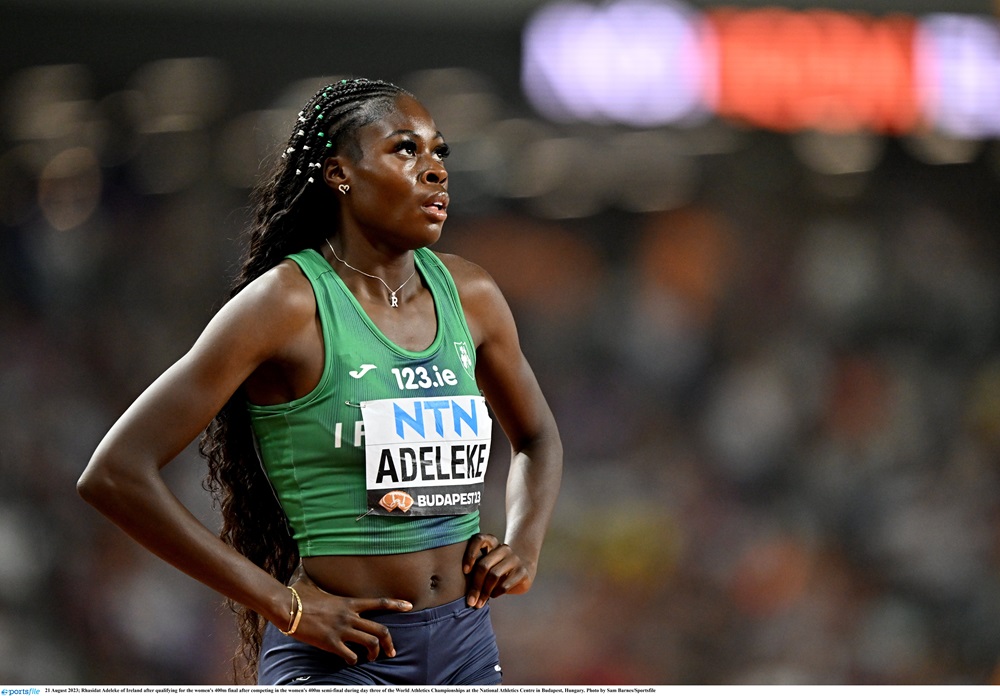ADELEKE BREAKS HER OWN 60M AND 200M INDOOR RECORDS - Athletics Ireland