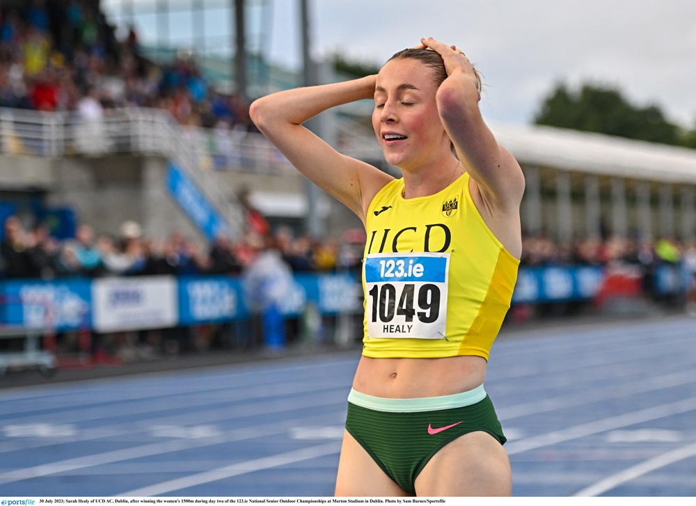 SARAH HEALY BREAKS IRISH 3,000M INDOOR RECORD - Athletics Ireland