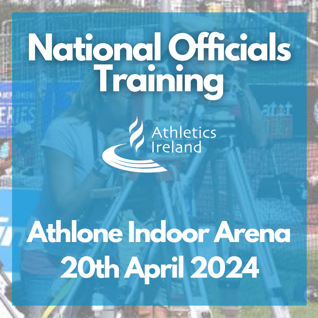 National Officials Training - Athletics Ireland