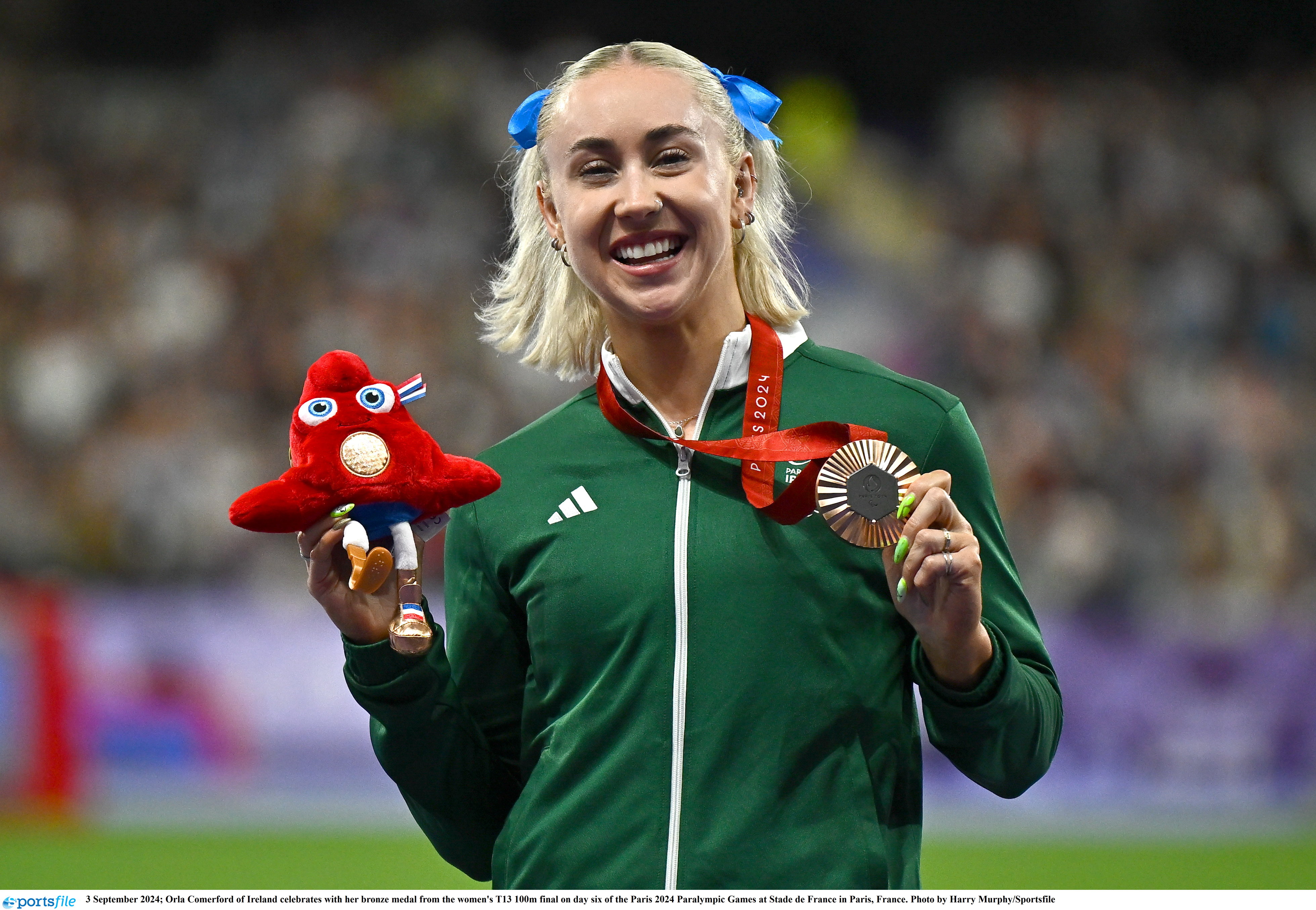 ORLA COMERFORD WINS T13 100M BRONZE AT PARALYMPIC GAMES - Athletics Ireland