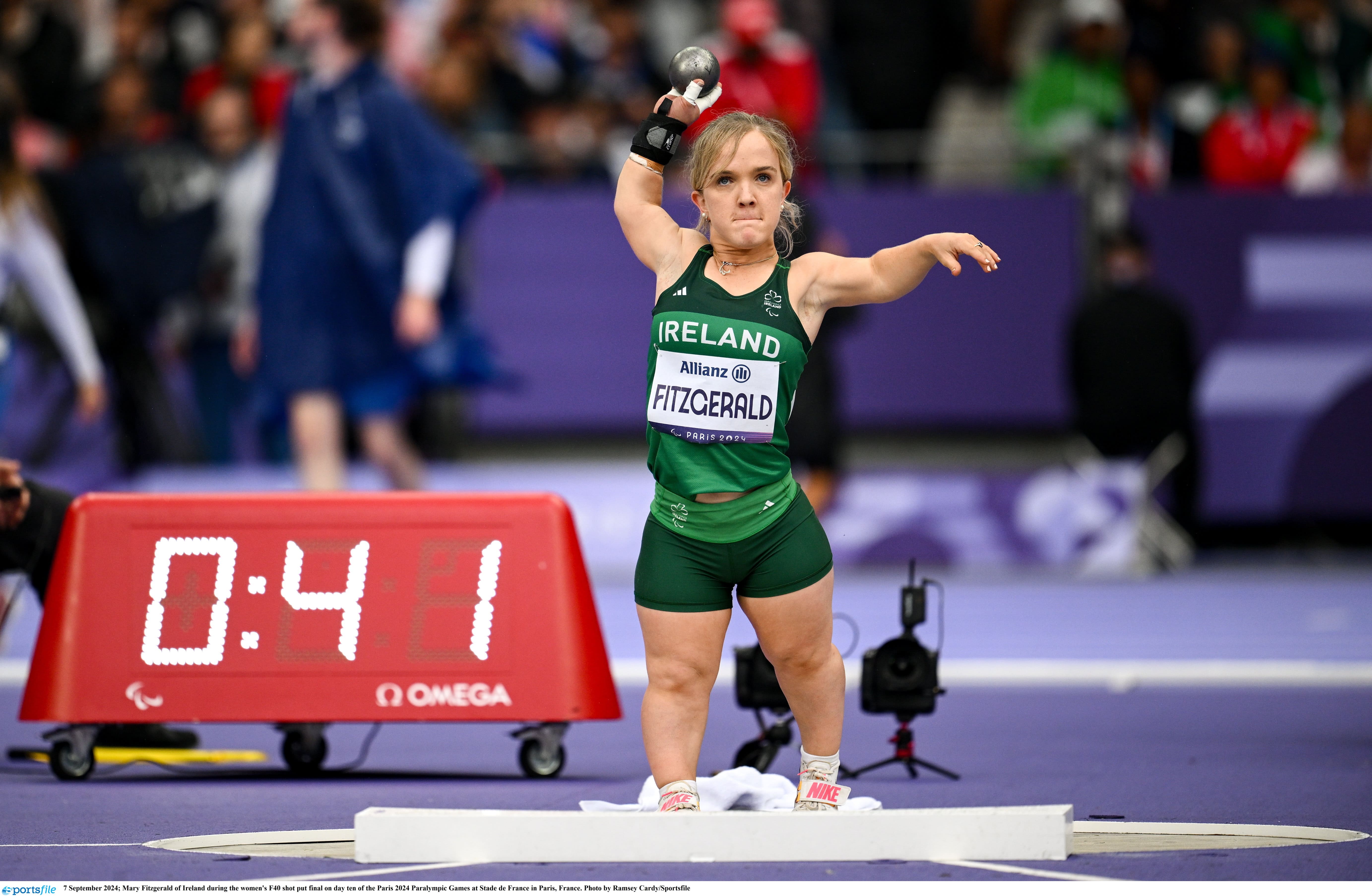 FITZGERALD FINISHES 8TH IN F40 SHOT PUT AT PARALYMPIC GAMES - Athletics ...