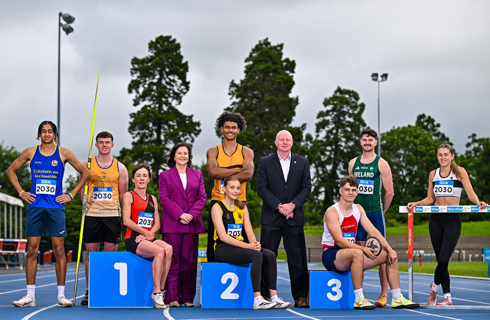 123.ie extends winning partnership with Athletics Ireland to 2030 - Athletics Ireland